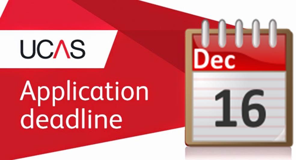 Marlwood 6th Form: UCAS Deadline - 16th December