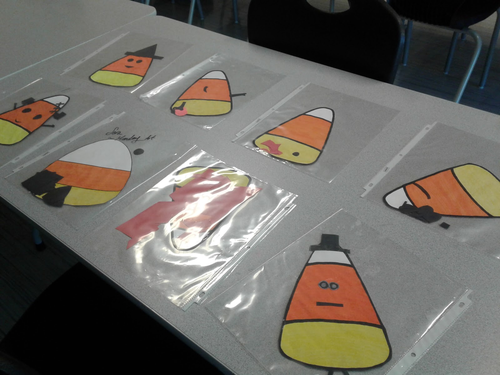 a faithful attempt: Candy Corn Creatures Collage