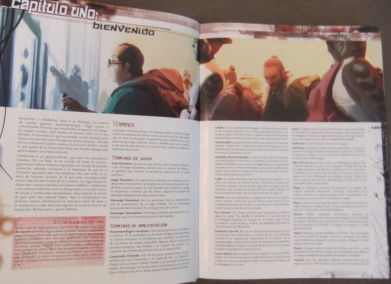 Susurros desde la Oscuridad: Cthulhutech (2ª Parte)