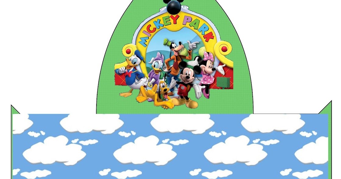 Mickey Clubhouse: Free Printable Boxes. - Oh My Fiesta! in english