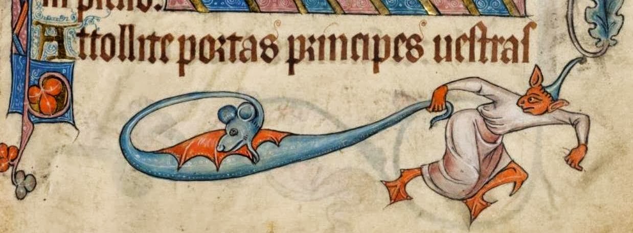 Groteskology: The Grotesques of the Luttrell Psalter
