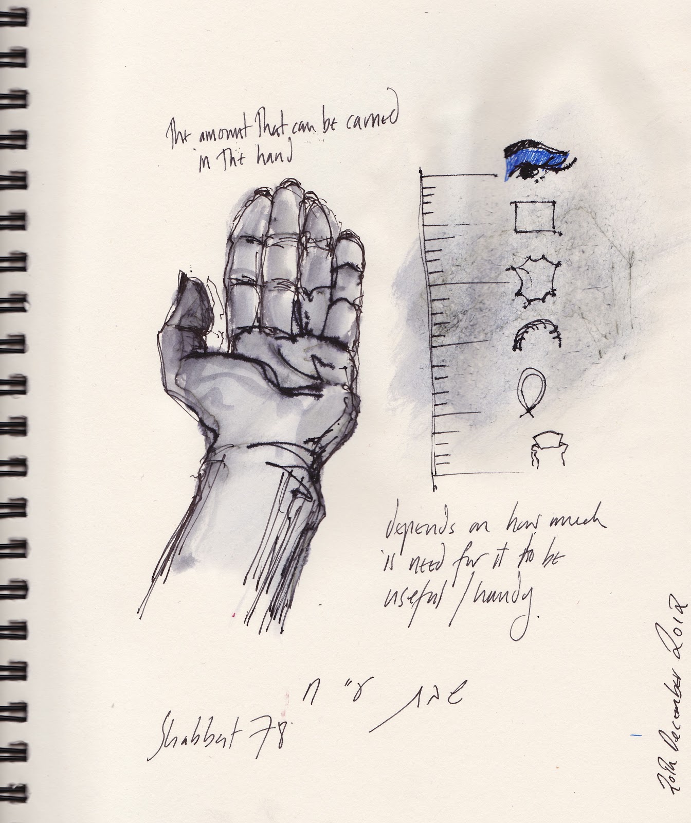 draw yomi: drawing the talmud, a page a day: shabbat 78