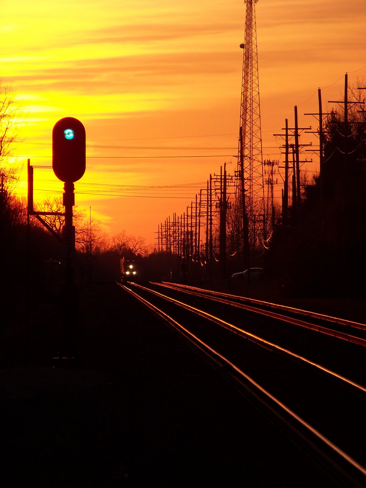 Ryan Latimer's Photography: The Sunset Train