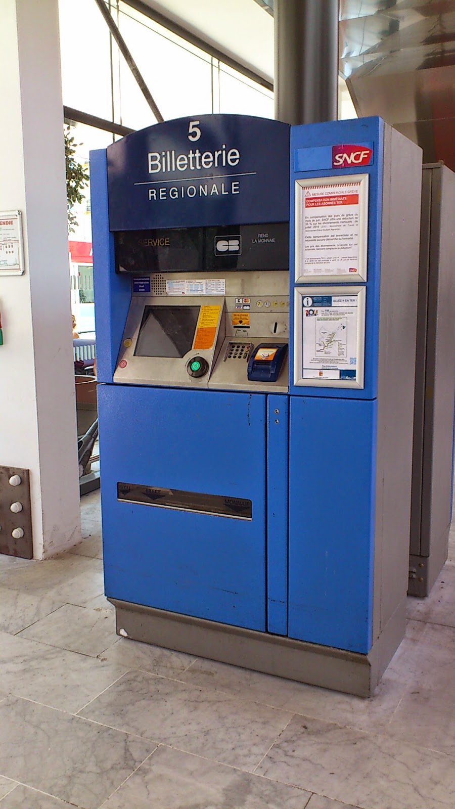 How to take SNCF(national train of France)