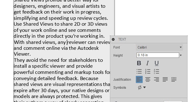Beyond the Drafting Board: Using the Autodesk Fusion 360 Drawing Text ...