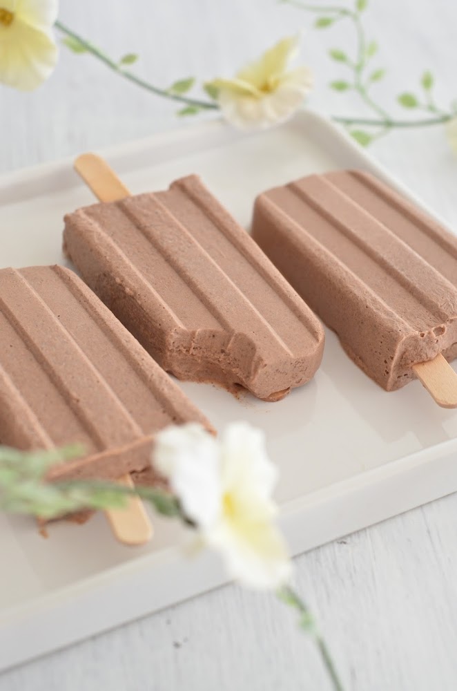 Bâtonnets glacés au cacao cru (v) - Les Bonheurs d'Anne & Alex