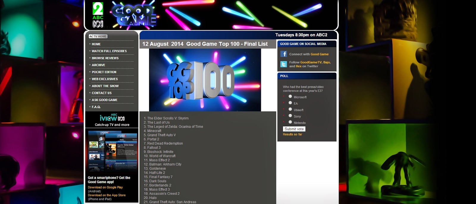 Good Game s Top 100 Skewed Towards More Recent Titles good-game-s-top-100-skewed-towards-more-recent-titles