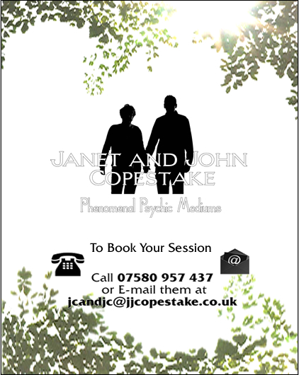 Janet and John Copestake - Official Blog: Press