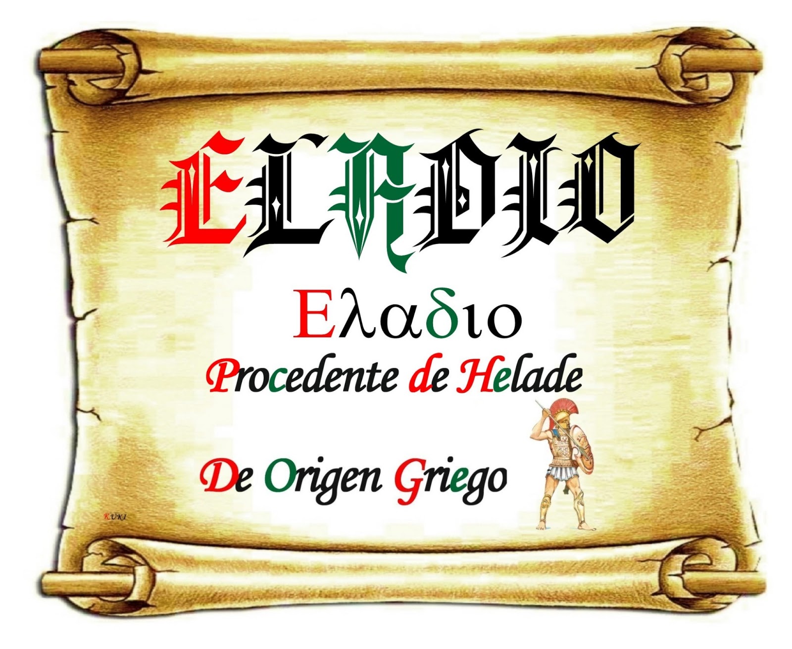 El origen de los nombres: Eladio