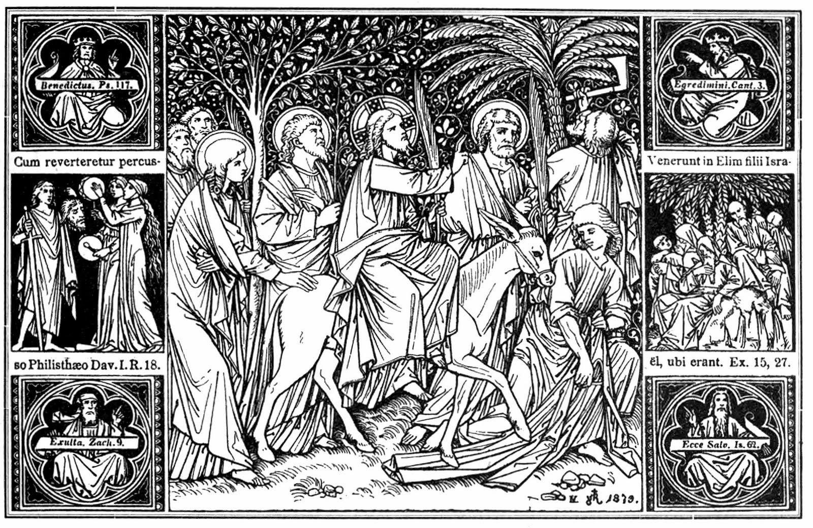 Scuola Ecclesia Mater: “Hosánna fílio David: benedíctus, qui venit in ...