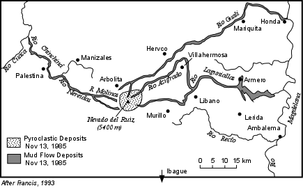 godues: Armero, noche de muerte y destrucción