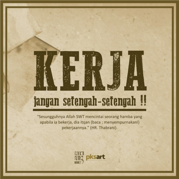 Jangan Setengah-Setengah - Muhammad Hifni