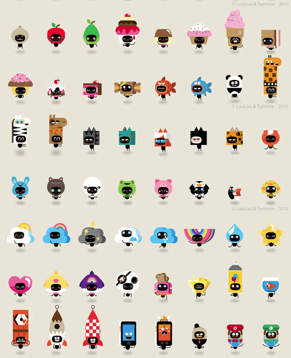 Design context: Design for digital// Top 10: Character design research..