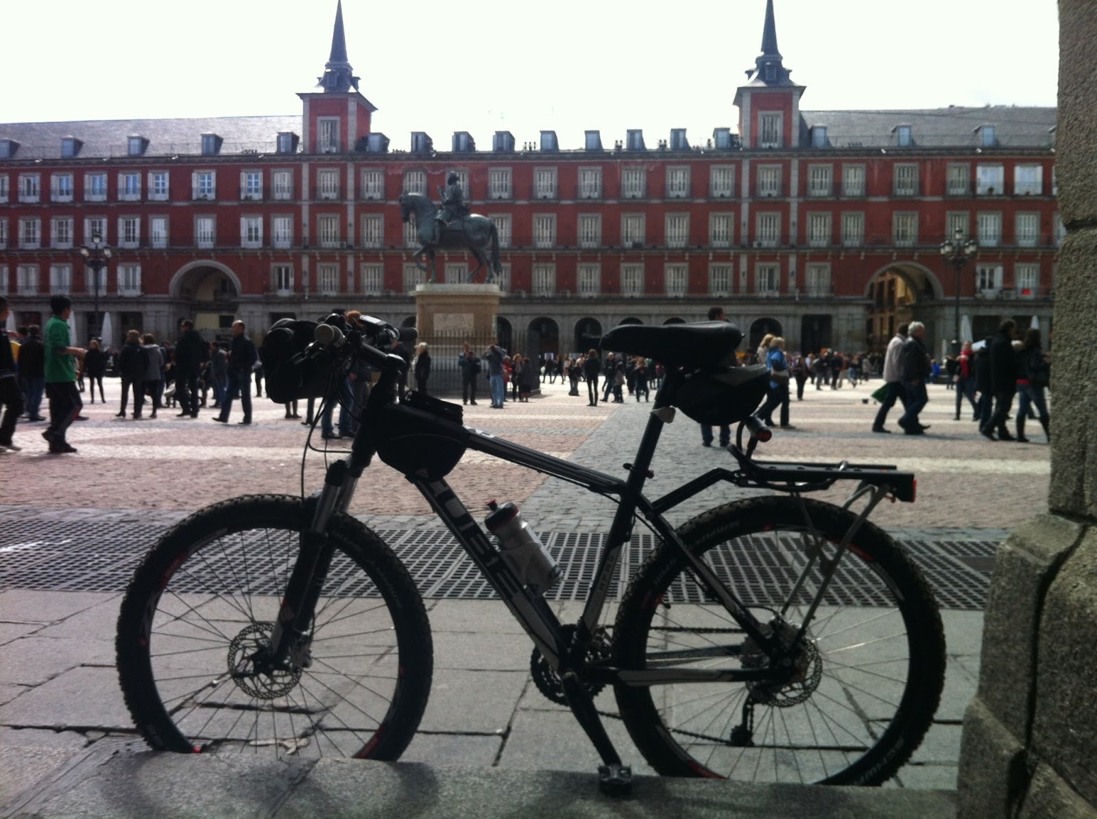 MIS RUTAS Y VIAJES EN BICICLETA MTB: RUTA ALCORCÓN - MADRID CENTRO