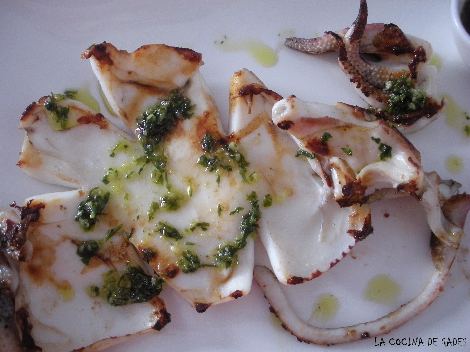 LA COCINA DE GADES: CHOCO A LA PLANCHA