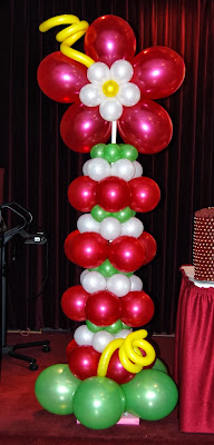 Cómo hacer una Columna con Globos - Decoración con Globos | Fiestas y ...