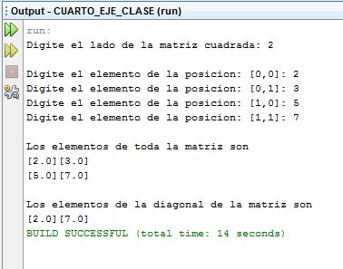 PROGRAMACION WEB JAVA: MATRICES EN JAVA