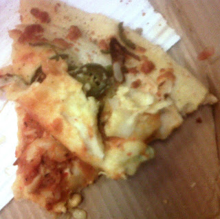 Trystwithcuisine: New Cheesy Boloroni Crust Domino's