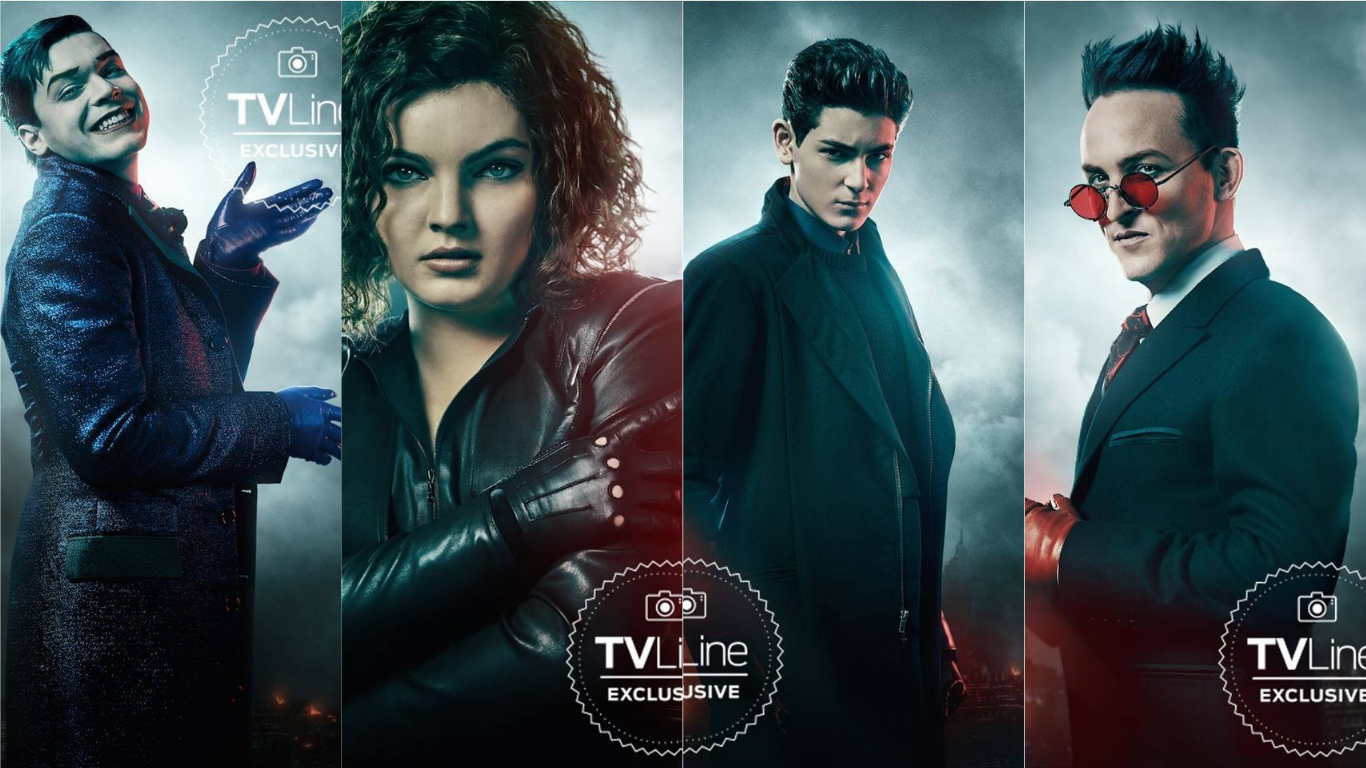GOTHAM, Temporada 5: Posters de Personajes