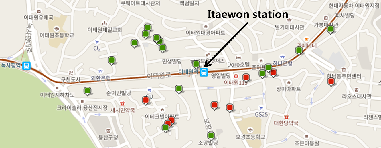 Where to stay in Seoul? How about staying Itaewon? |Street in Korea