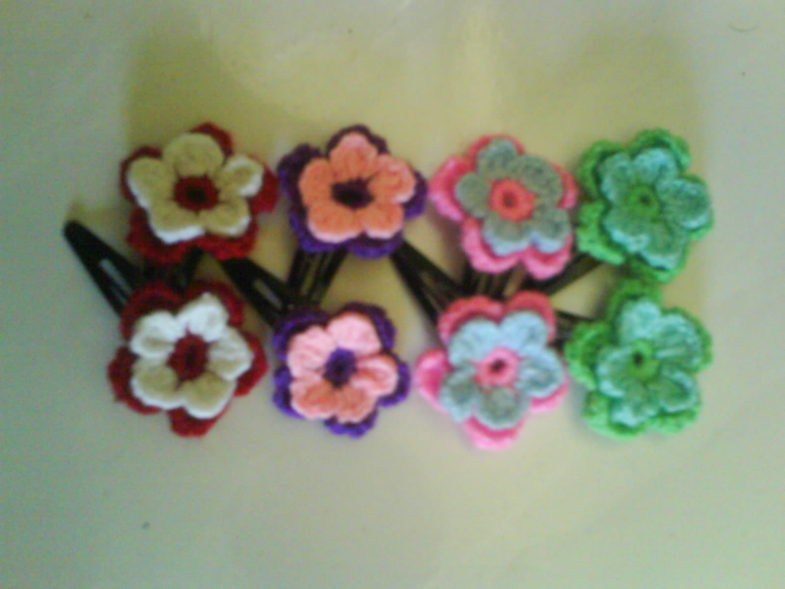 Cute!!!: Klip Rambut Bunga....