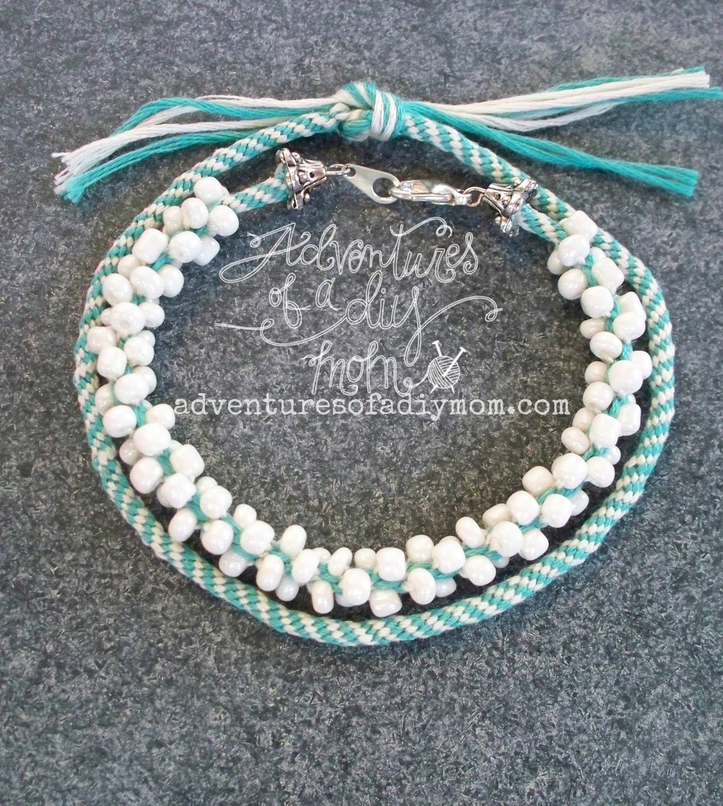 Kumihimo Beaded Bracelets from Prima Bead - Adventures of a DIY Mom