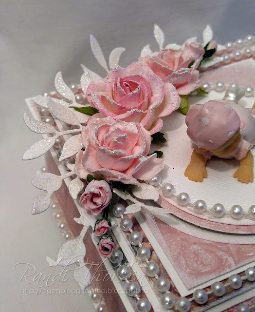 Wild Orchid Crafts: Gift Box for Baby Girl - Tutorial