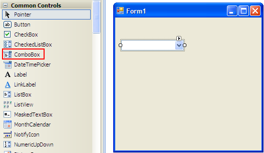 VB.NET: ComboBox Control