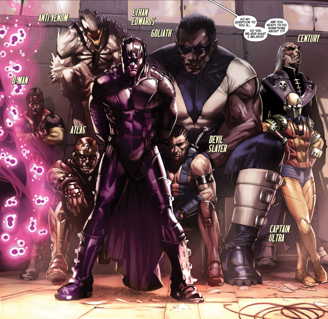 The Peerless Power of Comics!: Have No Fear--Captain Ultra Is Here!