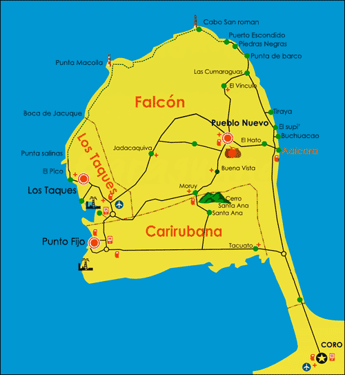 Club de pesca deportiva paraguana: Peninsula de Paraguana Estado Falcon ...