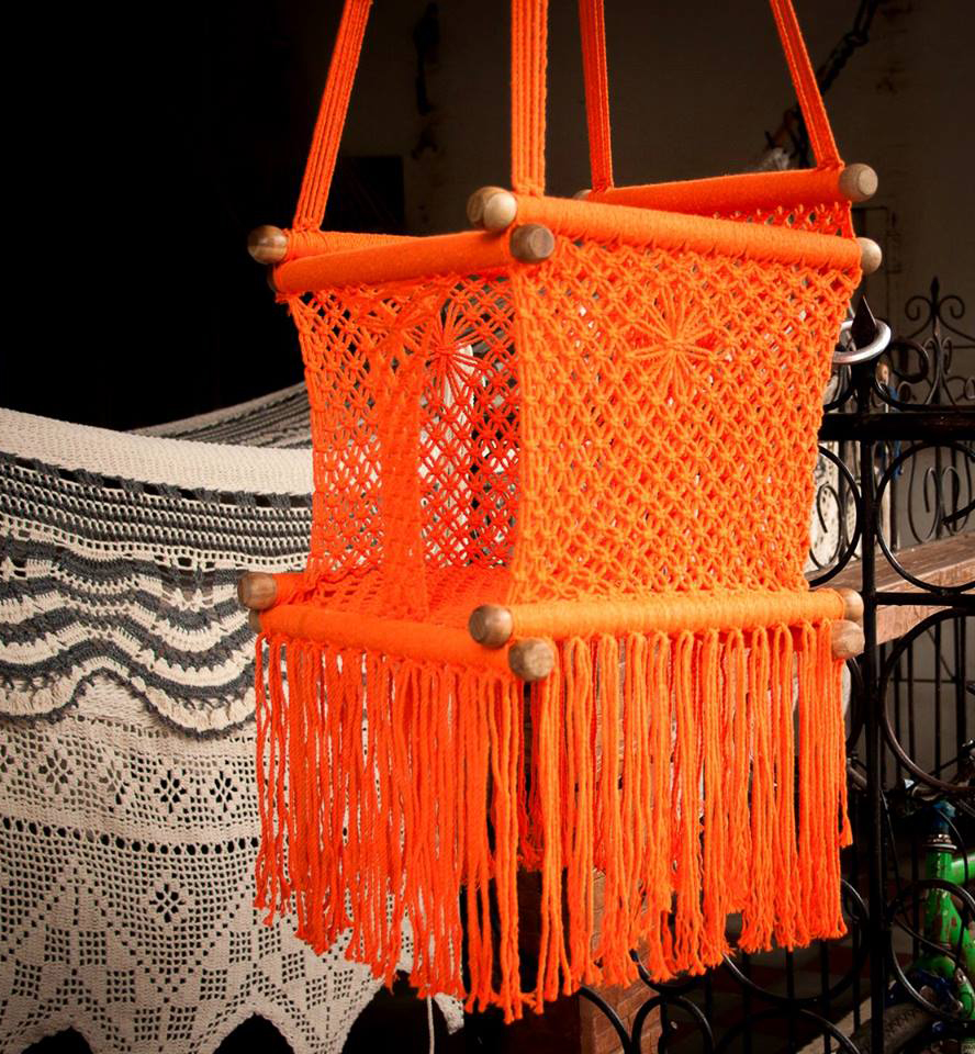 Hamacas de macramé