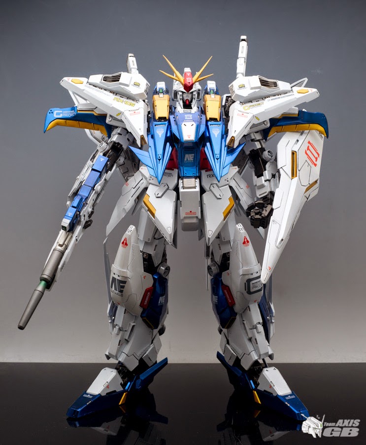 Painted Build: G-System 1/72 RX-105 Xi Gundam "Metallic Finish"