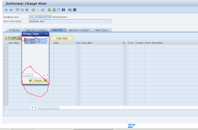 SAP TECH: Database View