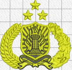 BORDIR BADGE POLRI