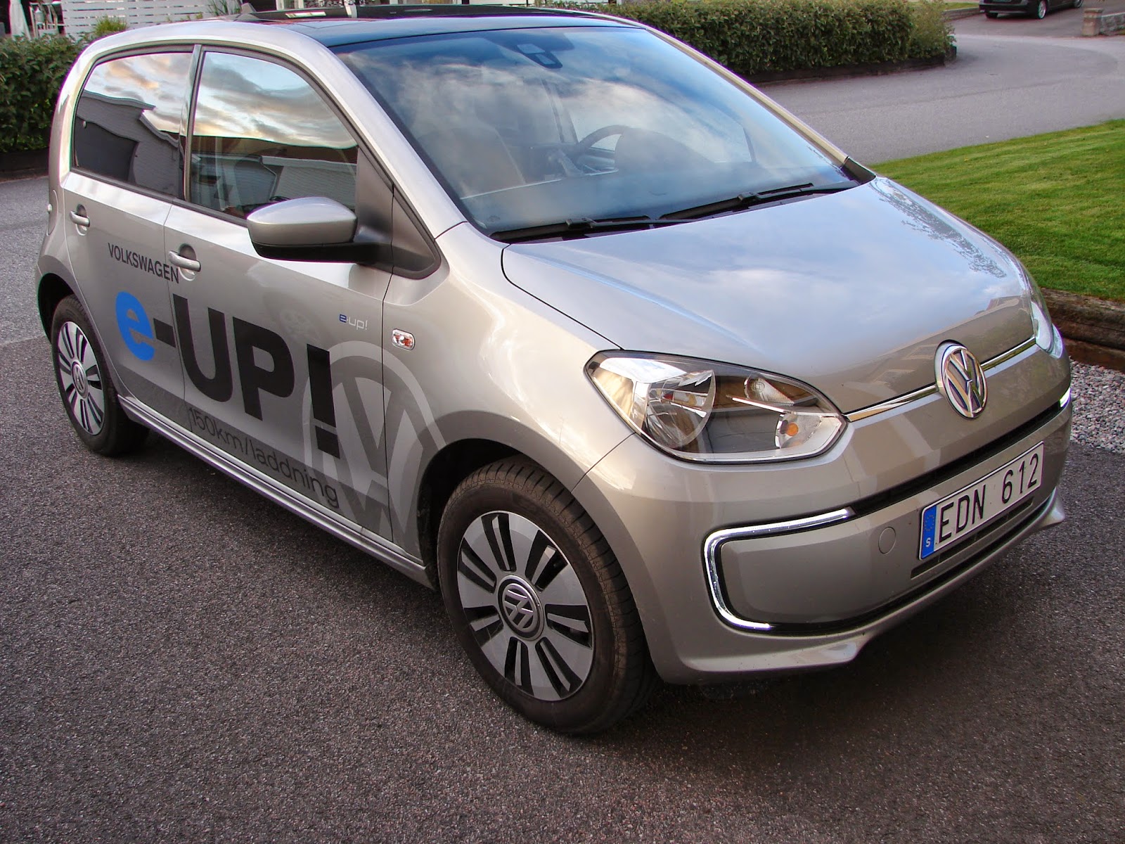 ELBIL: VW E-UP helg provkörning