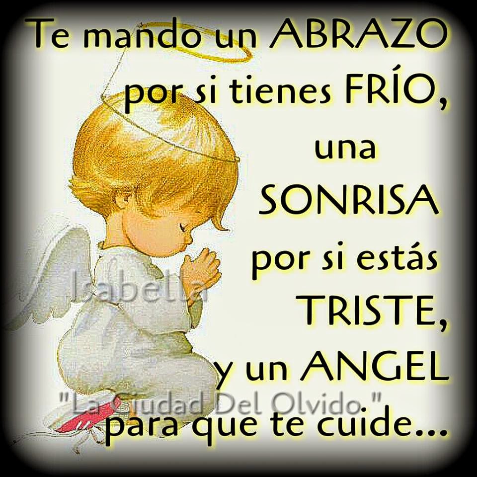 FRASES PARA TI: Te mando un abrazo por si...