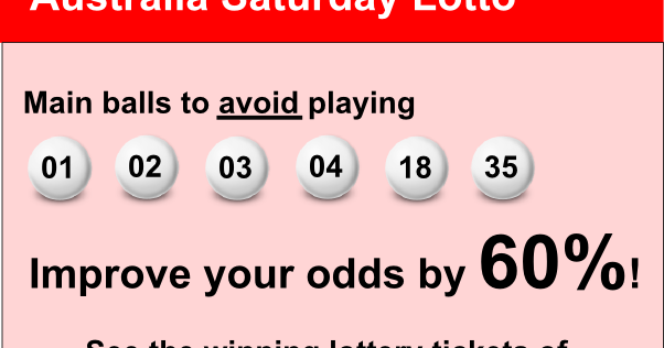 Lottery Tips for Australia Saturday Lotto & Tattslotto