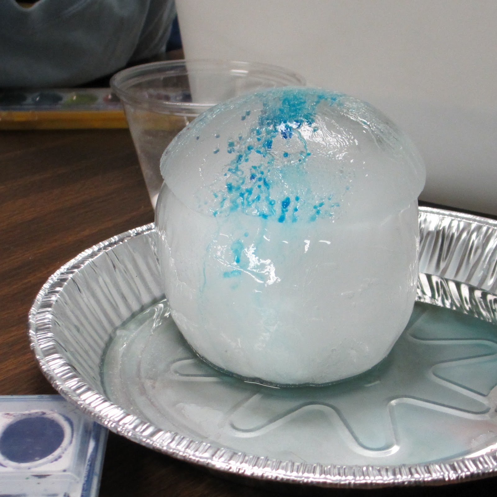 Psyched to be in 2nd!: First Week Science: Ice Balloons
