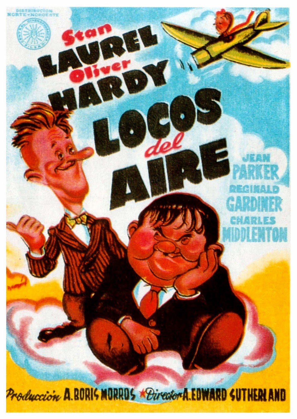CON EZE DE SINE: LOCOS DEL AIRE (1939)