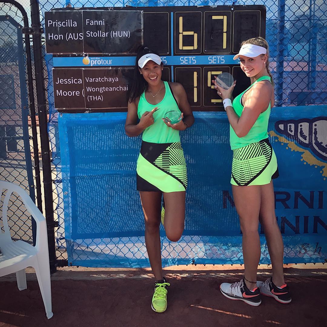 WTA ANGELS: Priscilla Hon e Amigas