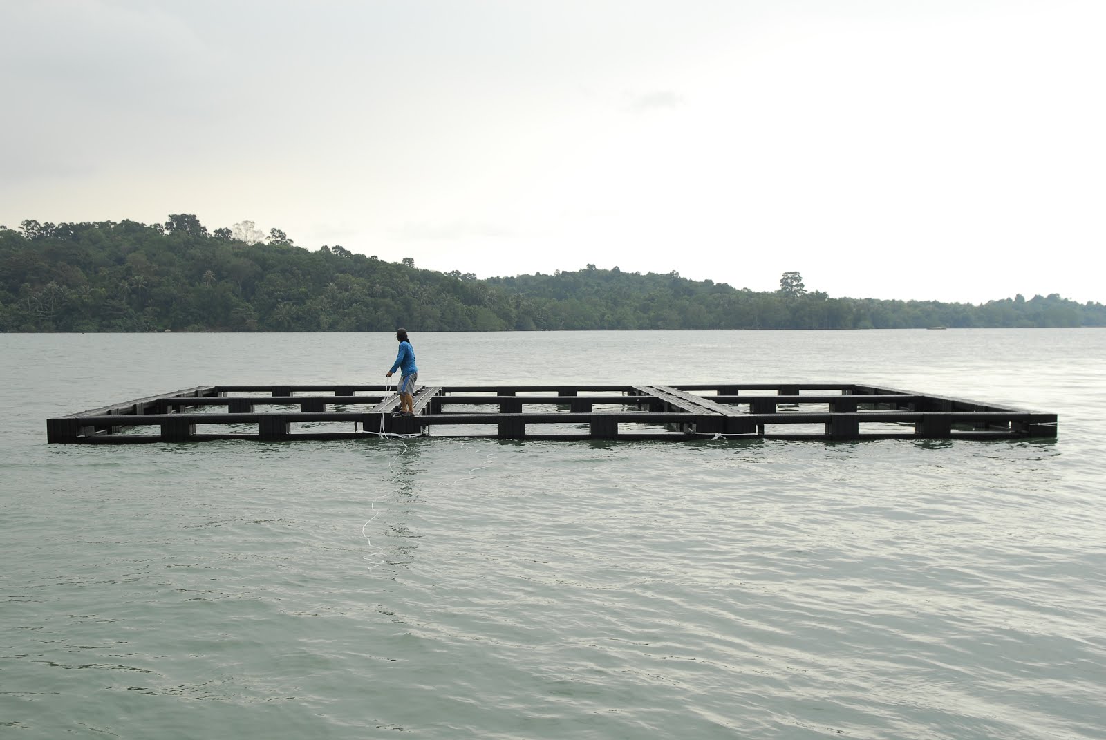 Sea Cage Manufacture Malaysia | ETER Aquaculture PE Plastic Fish Cage ...