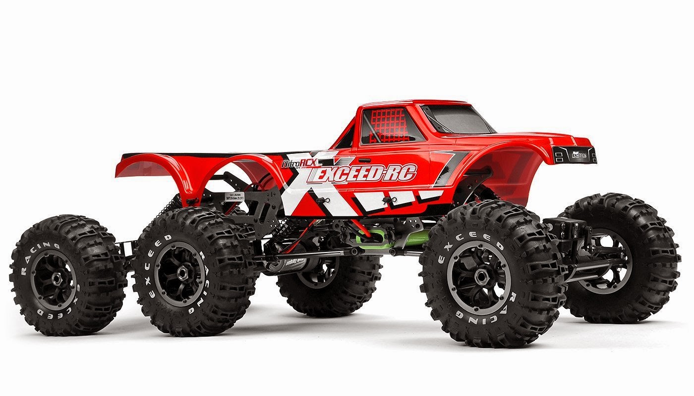 Buy Exceed RC 1/8 scale 6x6 MadTorque Crawler 2.4ghz Ready to Run ...