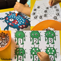 Free Halloween Printables for Kids | Totschooling - Toddler, Preschool ...