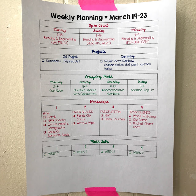 Organized Charm: Flexible Long-Term Lesson Planning Solutions