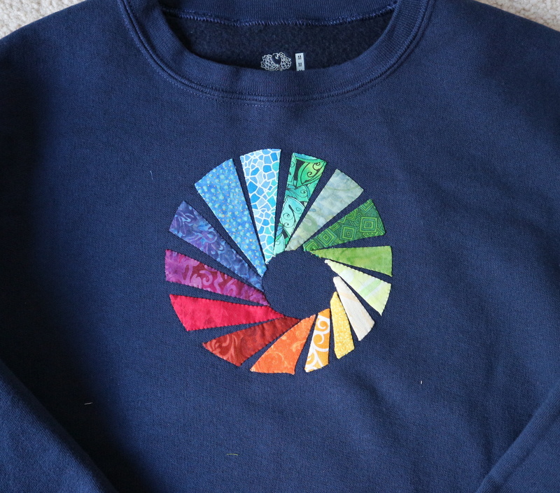 Crafts, Cavies and Cooking: Color Wheel Sweatshirt