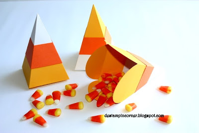 De Stampin' Corner: Candy Corn Box