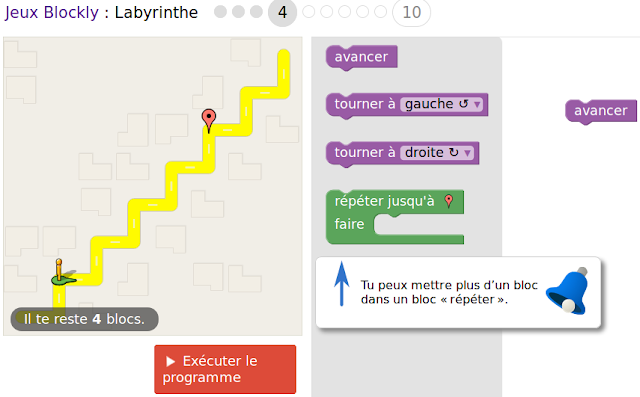 Blockly Games: apprendre à programmer par le jeu - MCHobby - Le Blog