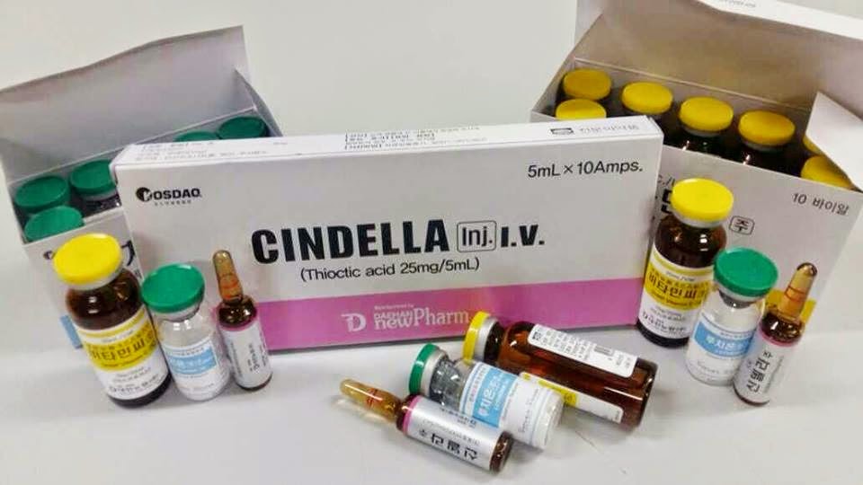 SYA BEAUTY DOT COM: CINDELLA 600MG WHITENING INJECTION