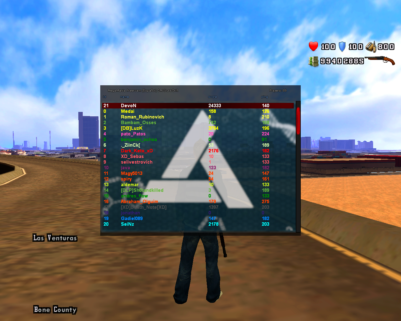 Revolution Mods: New Samp.gui y mouse for SAMP!