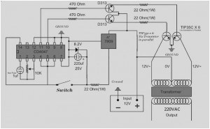Ide Rangkaian Inverter 2000 Watt, Skema Inverter
